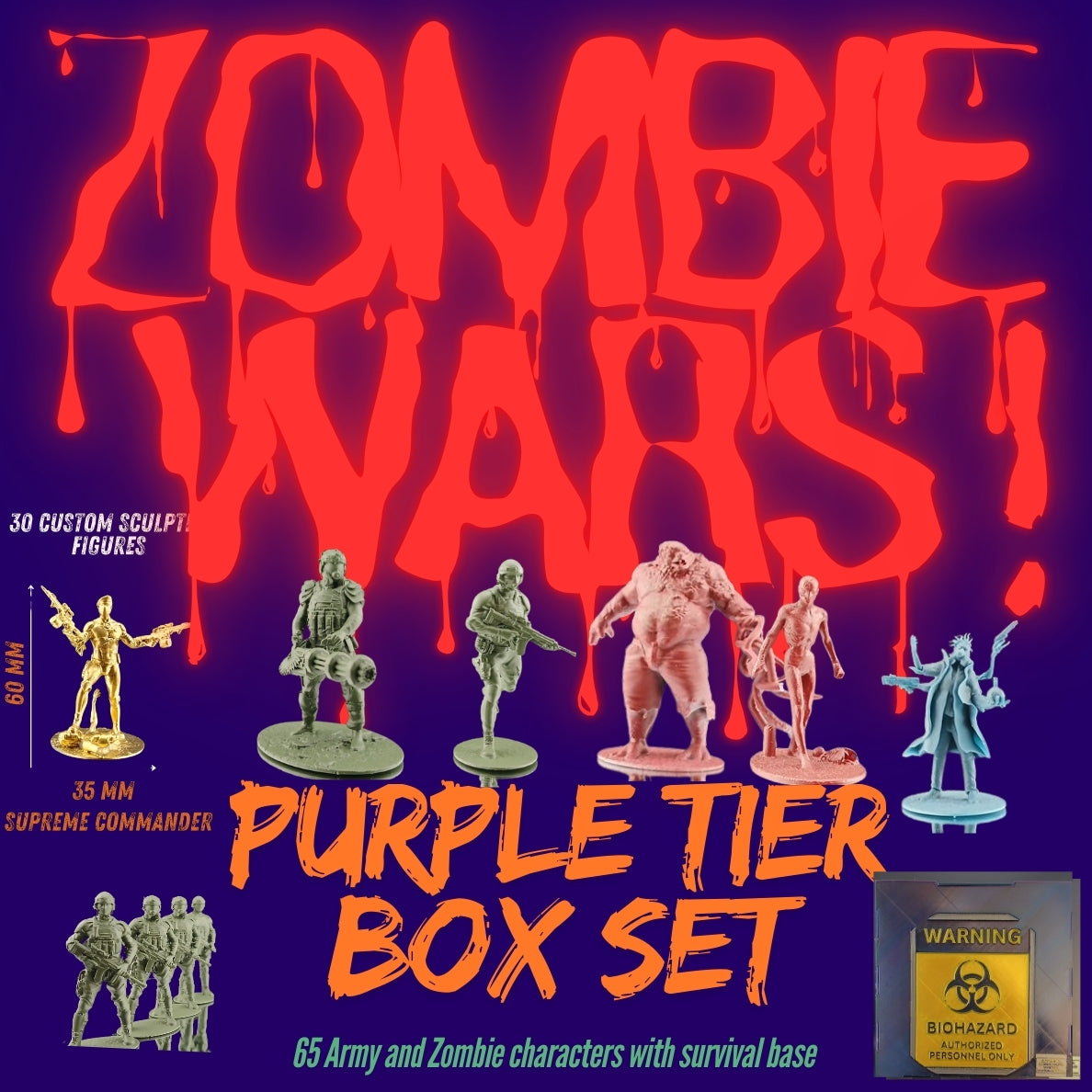 Zombie Wars Standard Tier 65 Character box set – Creative Toys
